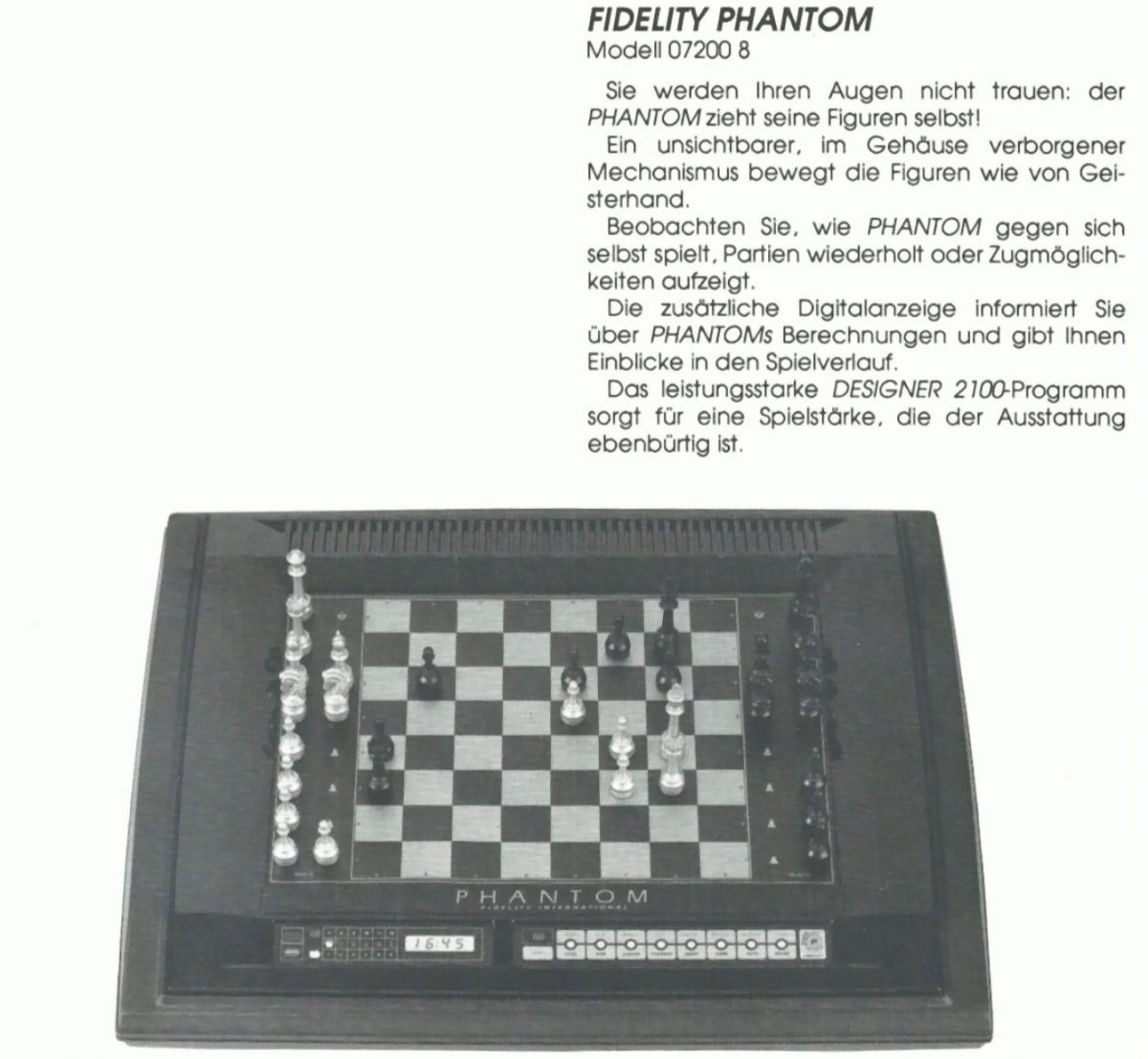 Datei:Fidelity Prospekt Chesster Phantom.jpg – Schachcomputer.info Wiki