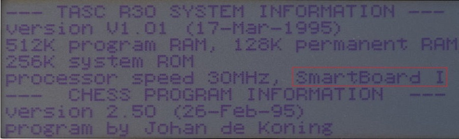 Tasc SmartBoard – Schachcomputer.info Wiki